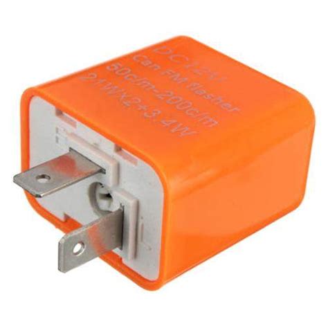 2 Pin Motorcycle Speed Adjustable LED Turn Signal Indicator Flasher Relay 12V Lazada Indonesia