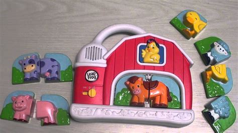 Leapfrog Fridge Farm Magnetic Animal Set Youtube