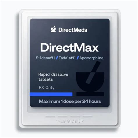 Directmax Triple Action Ed Tablet Redefining Male Performance