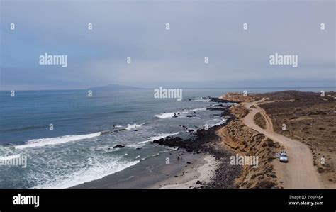 Drone Photography Of The Wetlands In San Quintin Baja California Mexico
