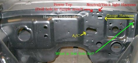 Help Identifying Firewall Wiring On 1966 Mustang Ford Mustang Forum