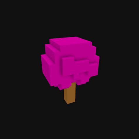 Low Poly Voxel Trees By Xyphien