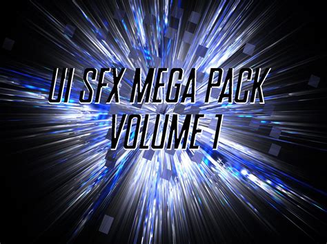 Ui Sfx Mega Pack Volume 1 By Hacky