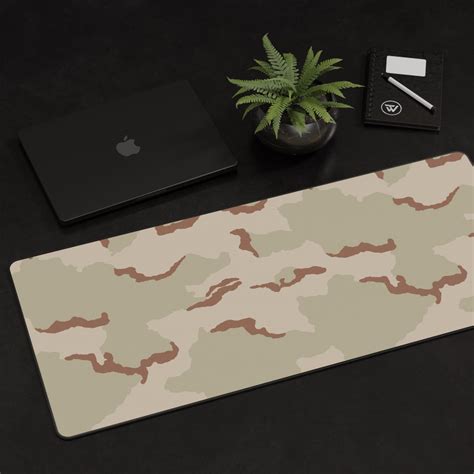 Dcu Camo Desk Mat Large 16x35in Etsy