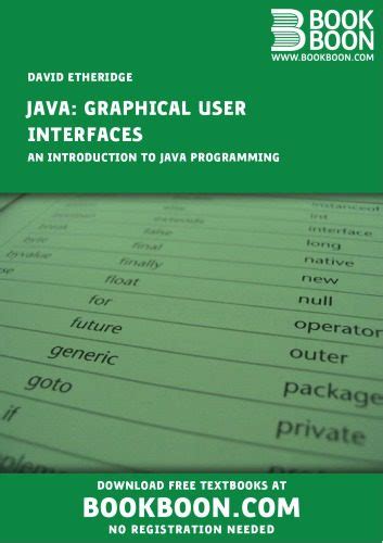 خرید و دانلود نسخه کامل کتاب Java Graphical User Interfaces An