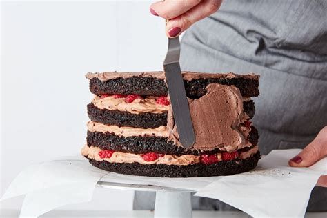 How To Assemble And Frost A Layer Cake King Arthur Baking
