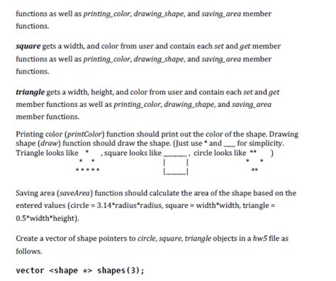 Solved Create An Inheritance Hierarchy Containing Base Class