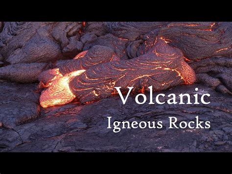 Igneous Rock Formation Animation Types Of Rocks And Rock Formation