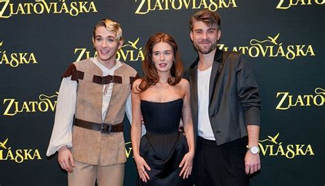 Slavnostní Premiéra Pohádky Zlatovláska Jasmína Houf Tomáš Weber