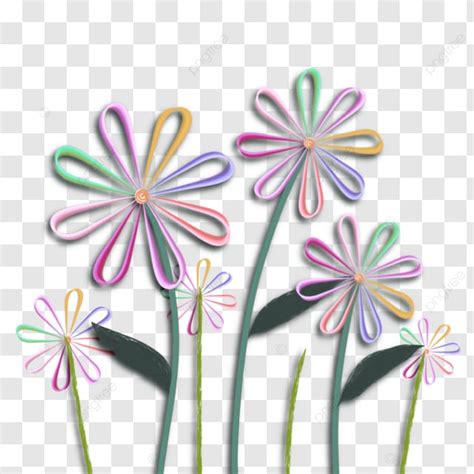 무지개 미적 꽃 무지개 꽃 미적인 Png 일러스트 및 Psd 이미지 무료 다운로드 Pngtree