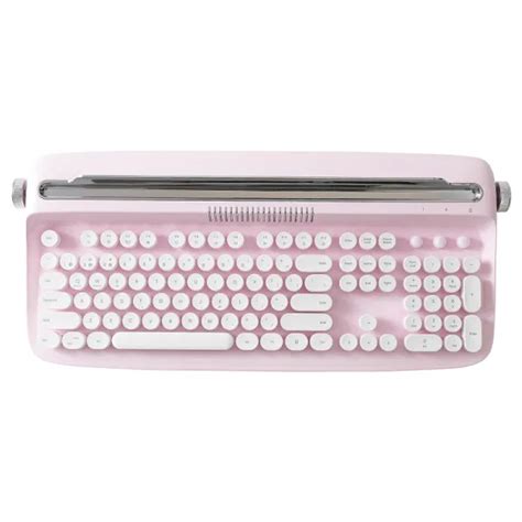 Dropship Yunzii Actto B503 Wireless Typewriter Keyboard Retro Bluetooth Aesthetic Keyboard With