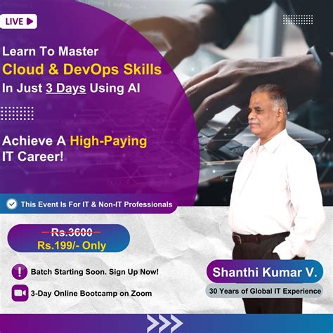 Join Aws Domain Tasks With Bonussession Sharing Shanthi Kumar V