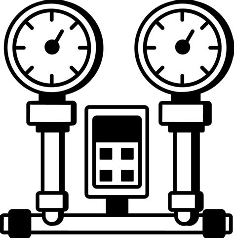A Sketchy Style Icon Showing A Gas Controller 66386854 Vector Art At