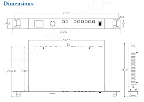 Linsn X 視頻處理器高清 DVI VGA CV 輸入 V V 交流電壓多合一 LED 顯示控制器 蝦皮購物
