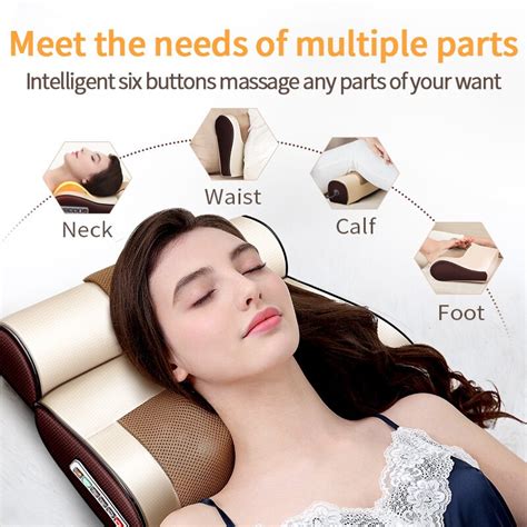 Relaxation Massage Pillow Vibrator Electric Neck S Vicedeal