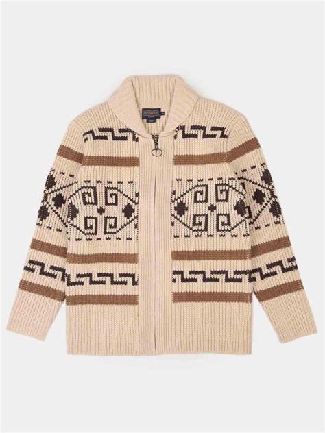Pendleton The Original Westerly Wool Zip Sweater 85 86 Eightyfiveightysix