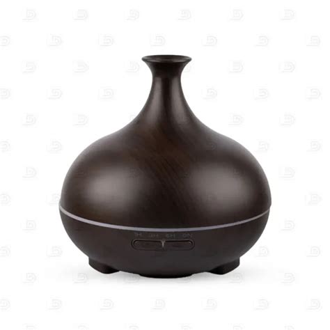 Ultrasonic Aroma Diffuser Funnel Top 500ml Brown Indume Lifestyle