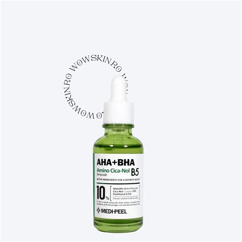 Medi-Peel Fiola cu AHA BHA Amino Cica-Nol B5 – WowSkin Romania