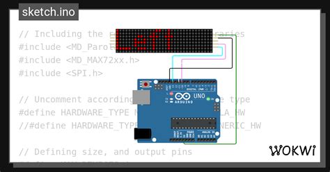 13matrix Wokwi Esp32 Stm32 Arduino Simulator