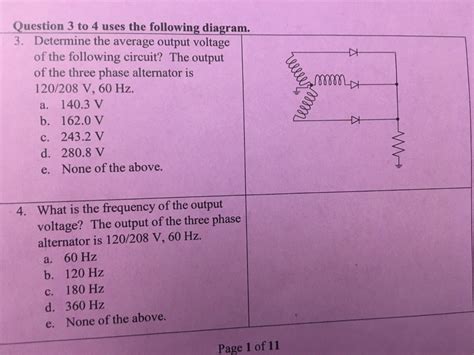 solved determine the average output voltage of the following