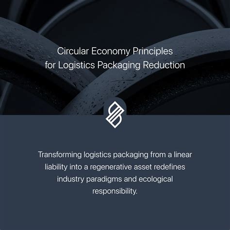 Circular Economy Principles For Logistics Packaging Reduction → Scenario
