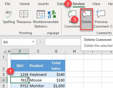 How To Delete All Comments In Excel Google Sheets Automate Excel