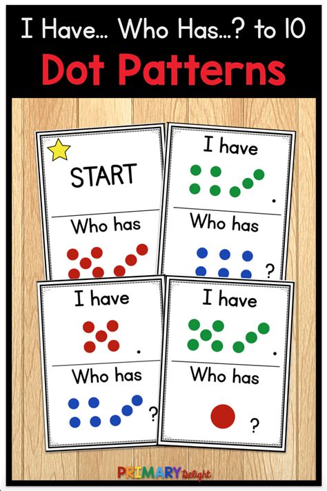 Printable Dot Pattern Cards
