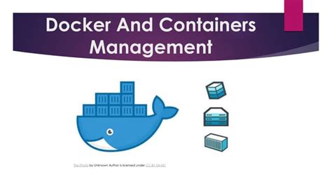 Docker And Containers Managementpptx