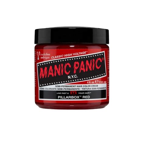 Manic Panic Pillarbox Red Classic Best In Professional Haircare Nz