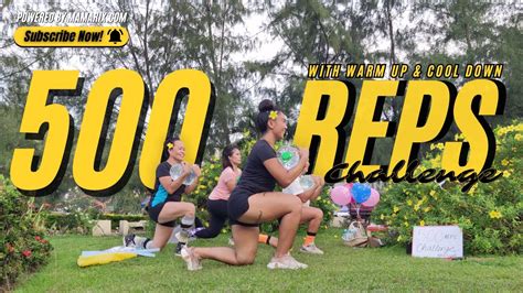 Day 2730 500 Reps Challenge Mama Rix Fitness Class W Warm Up