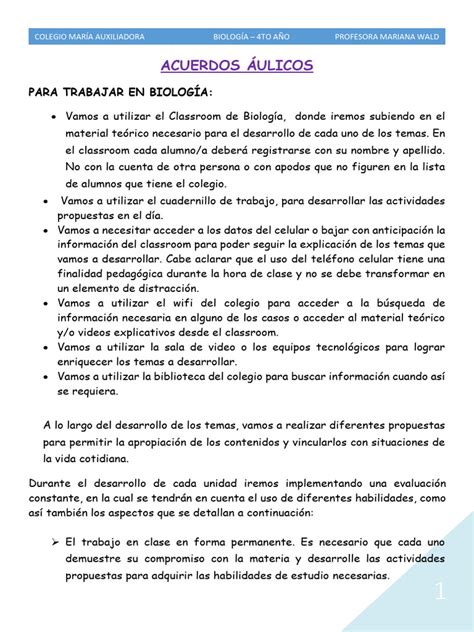 Acuerdos Ulicos Biolog A 2024 Pdf