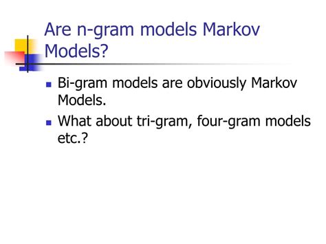 ppt statistical nlp hidden markov models powerpoint presentation