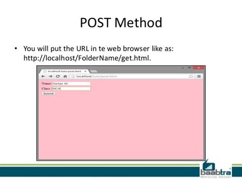 Get Method And Post Method