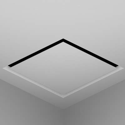 S100 1 Slot Square Diffuser