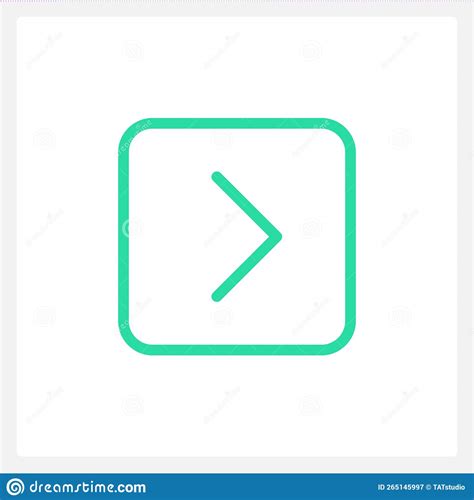 Hover Forward Button UI Element Template Stock Vector Illustration Of Data Graphic 265145997