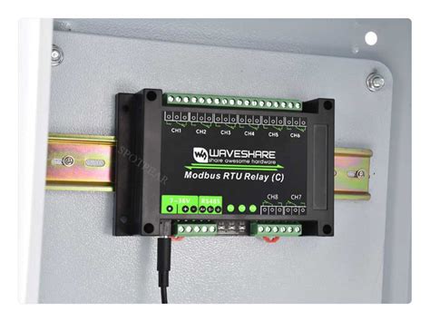 工业级8路rs485 Modbus Rtu磁保持继电器模块带隔离保护