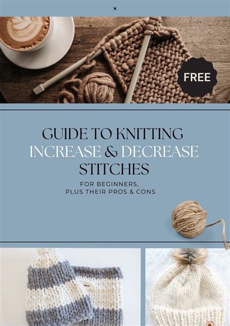 Knit Increase And Decrease Stitches A Box Of Twine