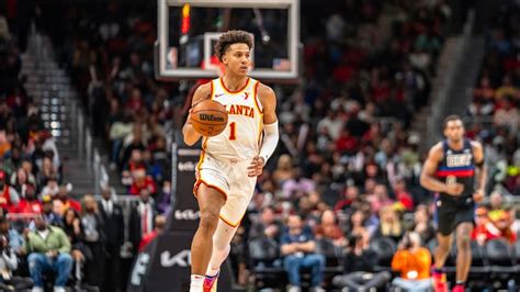 Jalen Johnson Has 28 Points 14 Rebounds Hawks Clinch Play In Berth