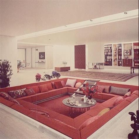 Lost In History Sunken Living Room 70s House Dream House Decor