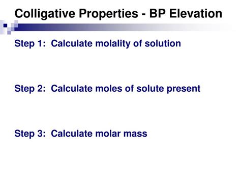 Ppt Colligative Properties Powerpoint Presentation Free Download Id 642999