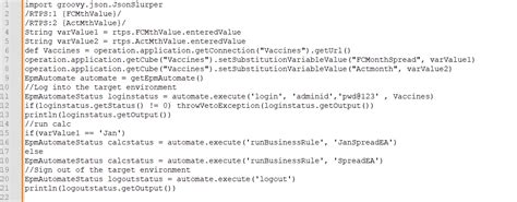 Using Groovy To Set Substitution Variables For Non Admin Users Rest