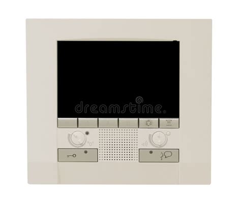Programmable Digital Thermostat Stock Photo Image Of Cool Control