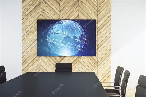 Premium Photo Abstract Programming Language Hologram And World Map On