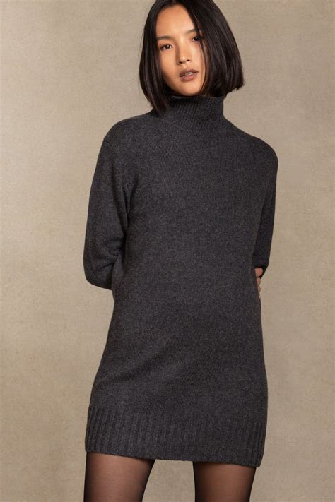 Pin By Ana C On Naked Cashmere Dress Cashmere Turtle Neck