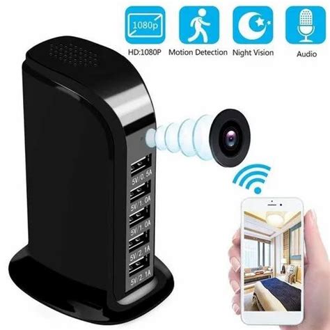 Gmsc065 Mini Wifi Ip Wireless Camera In Usb Mobile Wall Charger