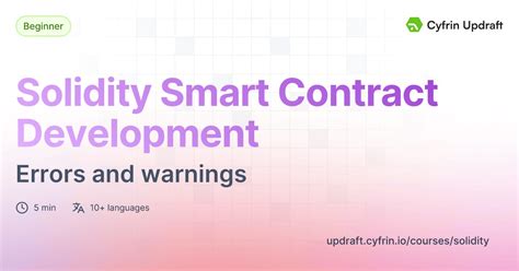 Video Simple Storage Errors And Warnings Solidity Smart Contract