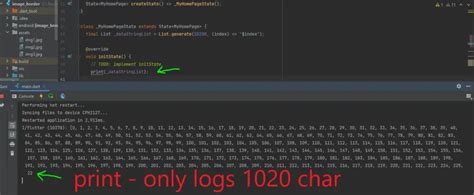 How To Print Long String In Flutter Dart Full Log Print
