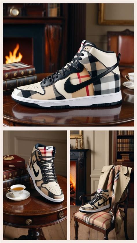 Nike X Burberry Burberry Designer Sneakers Nike