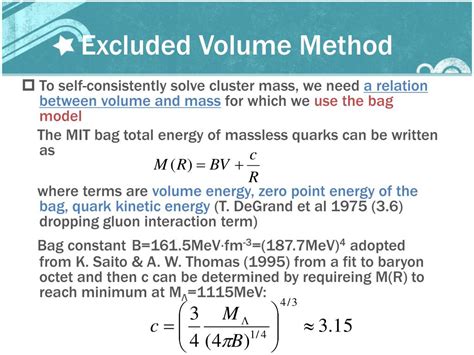 Ppt Clustered Quark Model Calculation Of Strange Quark Matter Powerpoint Presentation Id 5190209