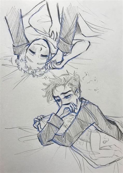 Crowley X Aziraphale Милые рисунки Фан арт шерлок Рисунки